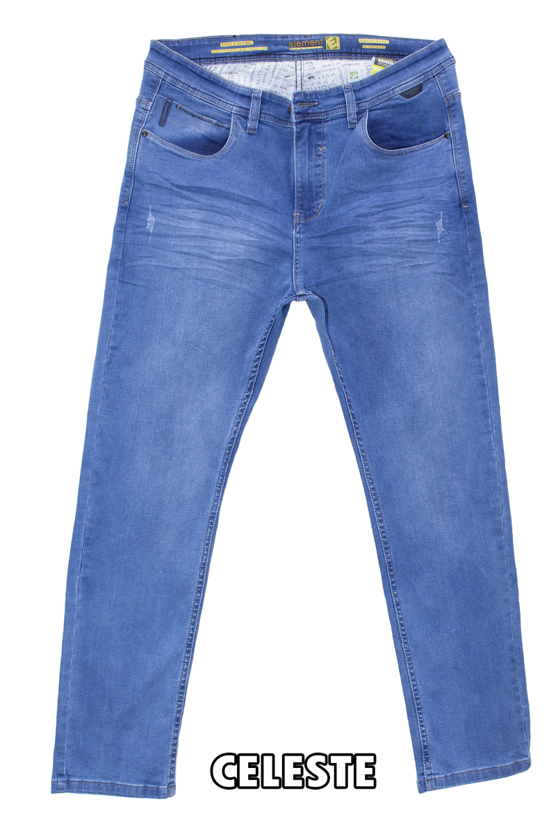 👖 Pantalón jean MORENO - comfort - semi pitillo – element premium