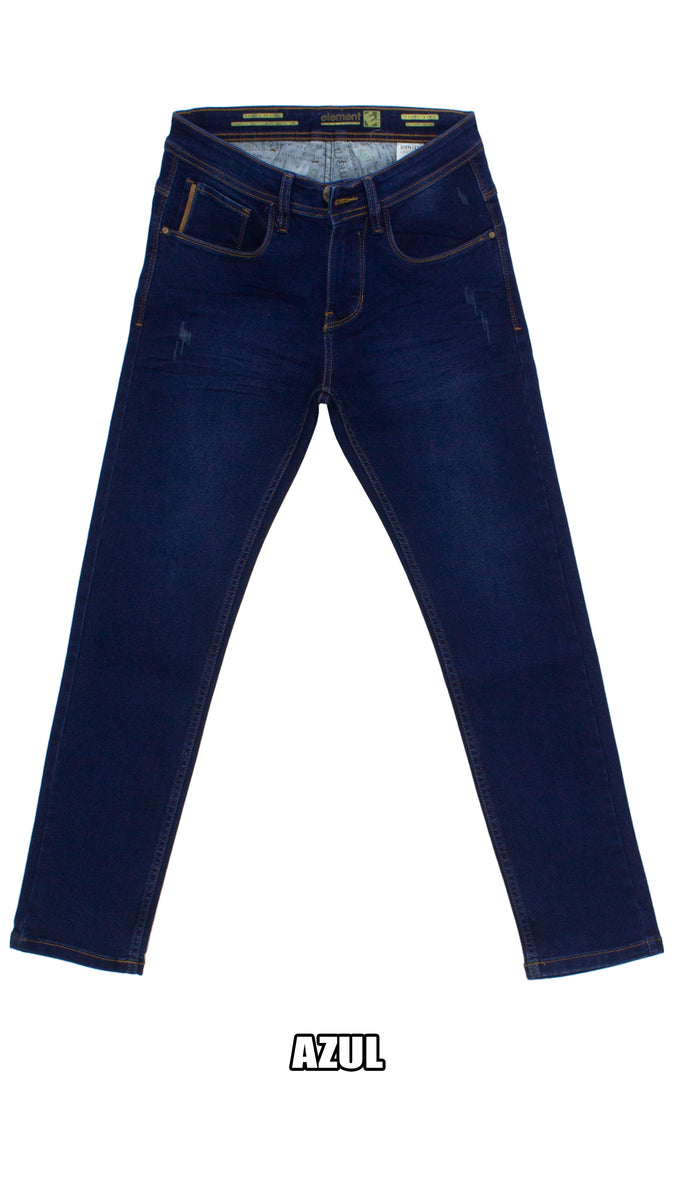 👖 Pantalón jean SNYDER - satinado - semi pitillo – element premium